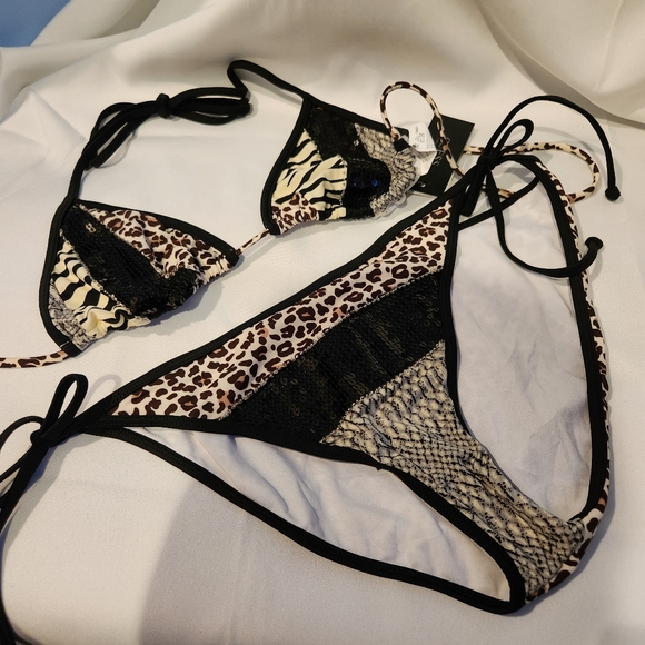 Guess | Swim | Guess 2pc Animal Print Bikini | Poshmark